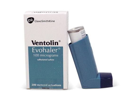 Tabletete inhalator Ventolin. Opis, cena in dostava v Evropi