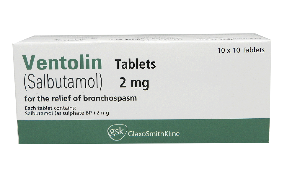Ventolin tablete z hitro dostavo po vsej Evropi